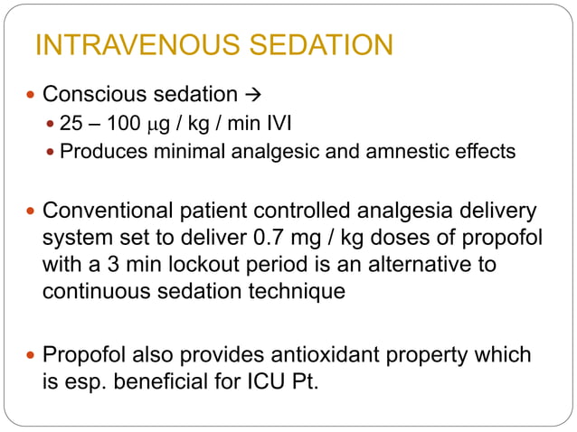 Propofol - pharmacology, MOA USES, SIDE EFFECTS | PPTX