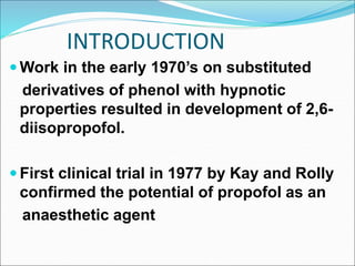 Propofol & Etomidate - pharmacology and its use | PPT