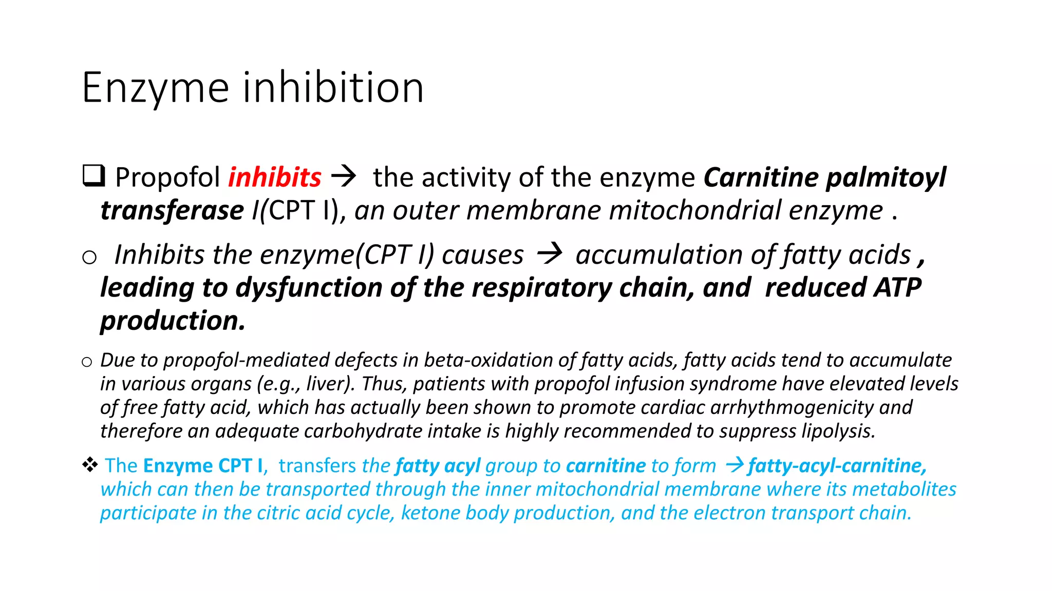 Propofol infusion syndrome. | PPTX