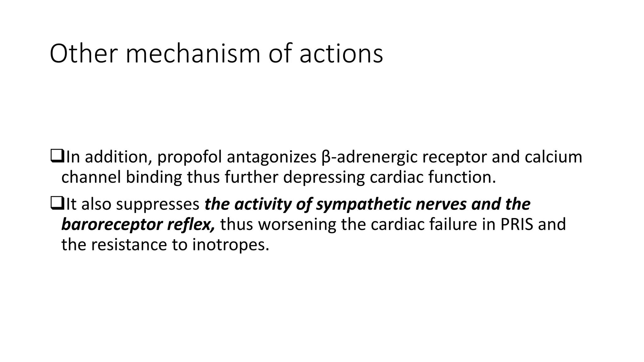 Propofol infusion syndrome. | PPTX