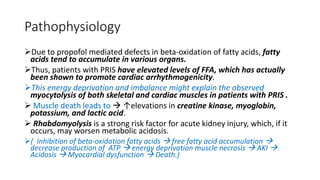 Propofol infusion syndrome. | PPTX