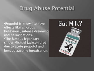 Propofol ppt nandini | PPTX