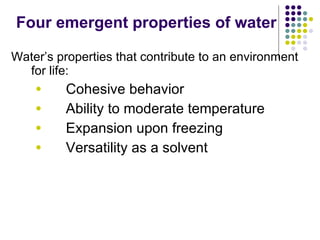 Prop of water | PPT