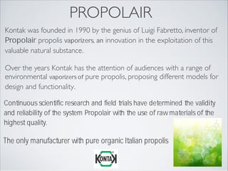 Propolair Scientific and Clinical Studies | PPT