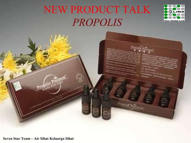 K-Link Propolis Platinum Gaya Hidup Sihat | PPT