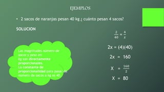 Proporcionalidad y-cuarta-proporcional | PPTX