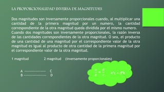 Proporcionalidad y-cuarta-proporcional | PPTX