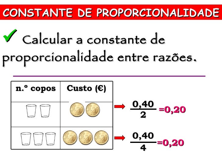 Proporcionalidade Directa