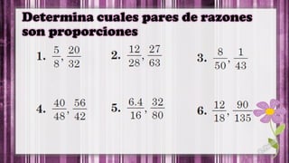Razones, proporciones y tasas unitarias | PDF