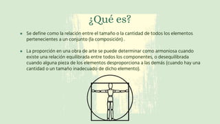 Proporciones en el arte | PPTX