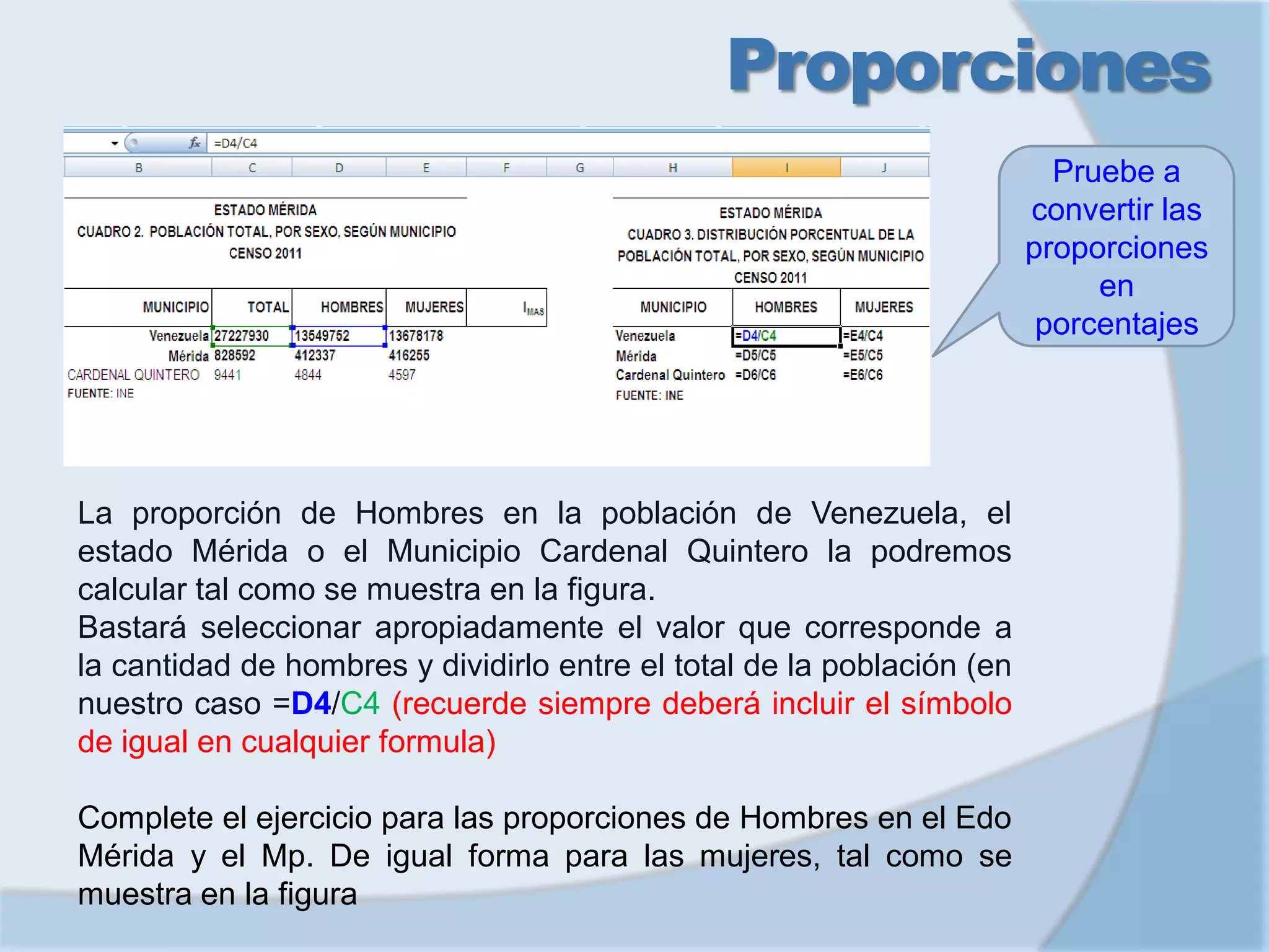 Proporciones porcentajes razones y tasas | PDF