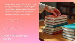 Rasio (Perbandingan) Proporsi Mudah SD Kelas 6 | PPTX