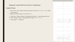menggambar proporsi tubuh pria dan wanita | PPTX