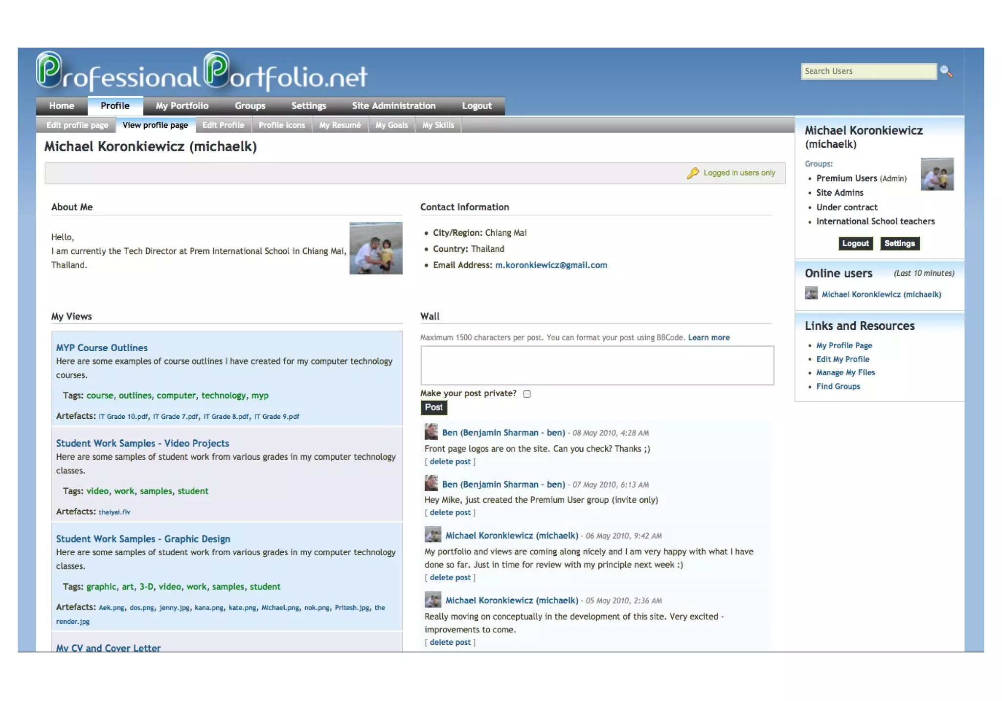 Professional Portfolio | ODP