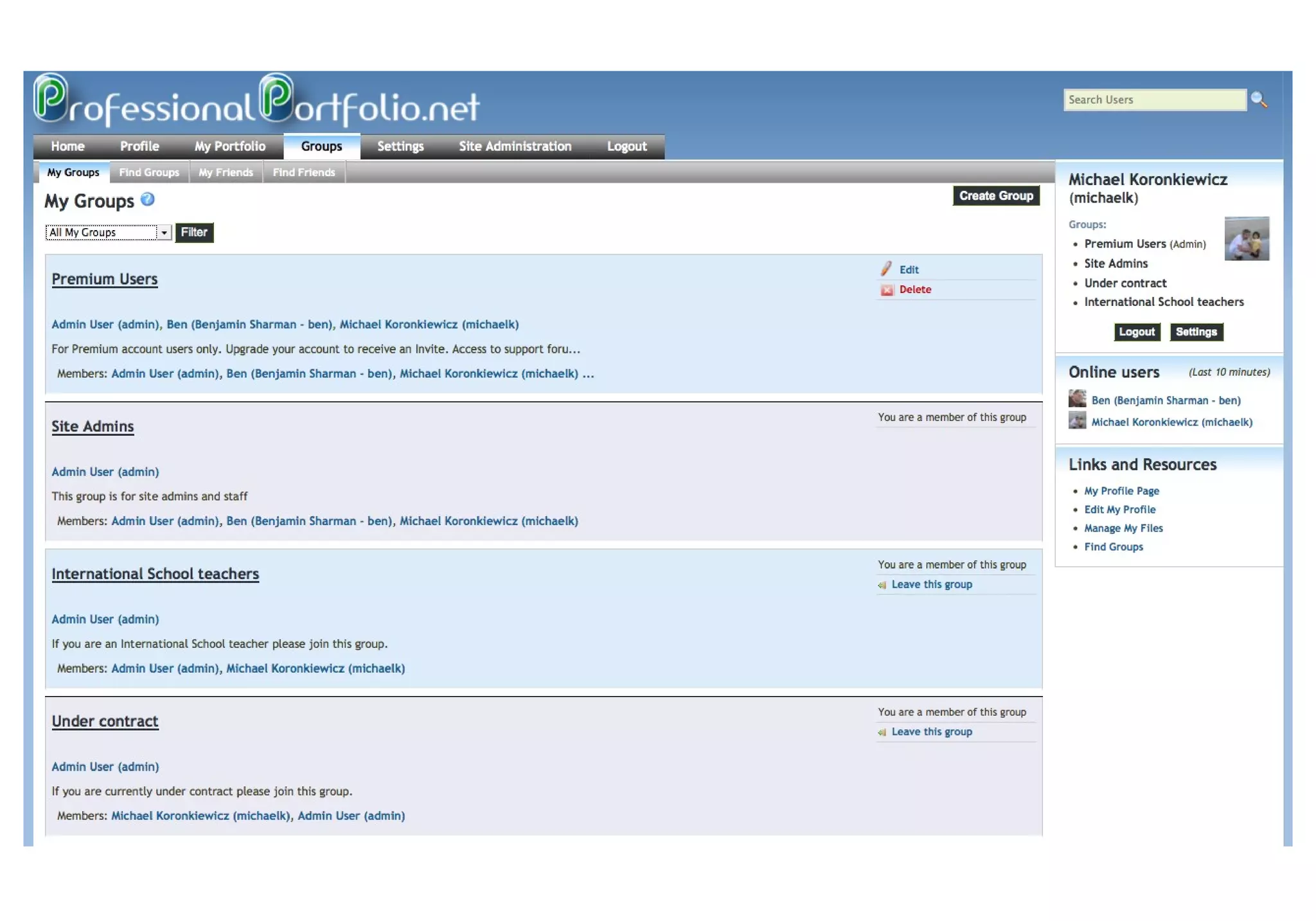Professional Portfolio | ODP