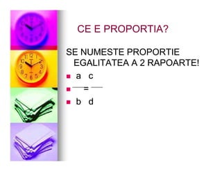 Proportii [compatibility mode] | PPT