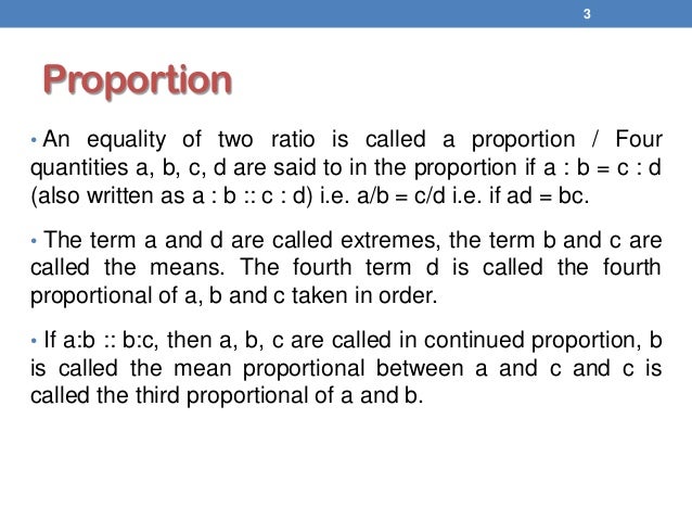 Introduction to Proportion