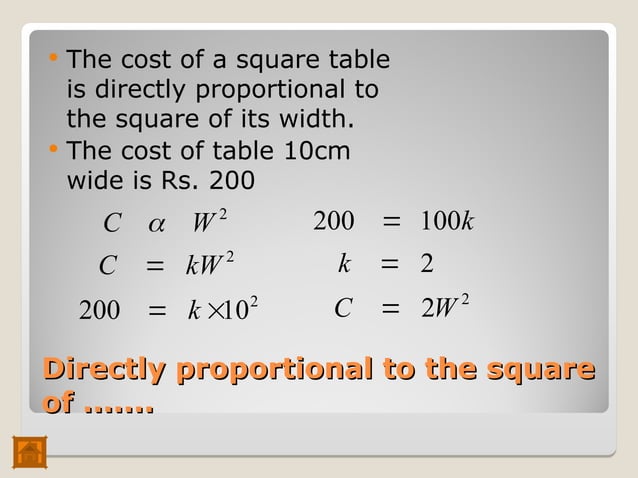Grade 8 Direct and Inverse proportion.ppt | Physics | Science