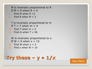 ratio and proportion direct, indirect partitive.ppt | Physics | Science