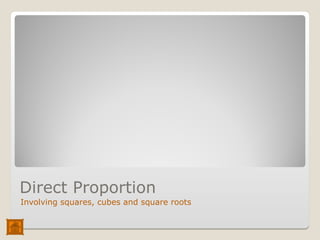 ratio and proportion direct, indirect partitive.ppt