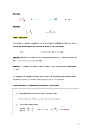 Proportionality and percentage | PDF