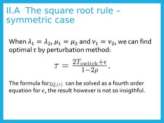 Proportionally fair scheduling for traffic light networks | PPT