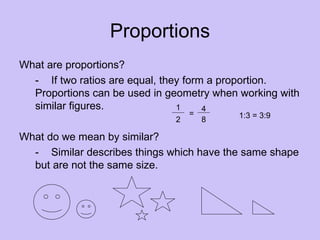 Proportion Geometry