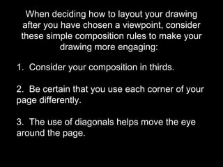 Proportionlayout | PPT | Drawing and Sketching | Arts and Crafts