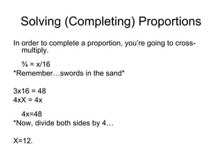 Proportions | PPT | Pets
