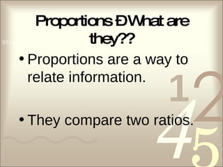 Proportions | PPT
