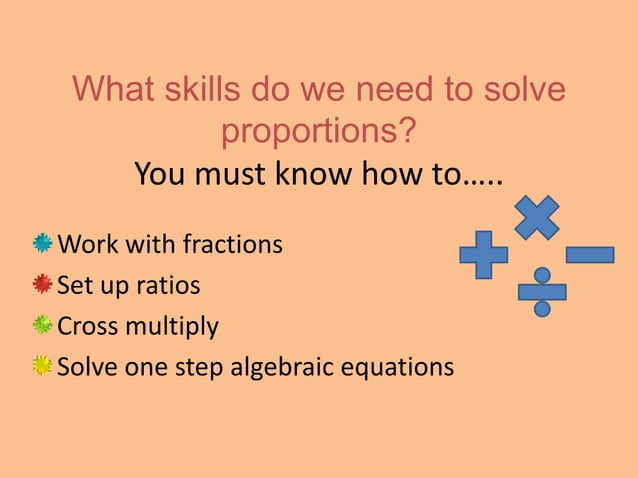 Proportions In The Real World | PPTX