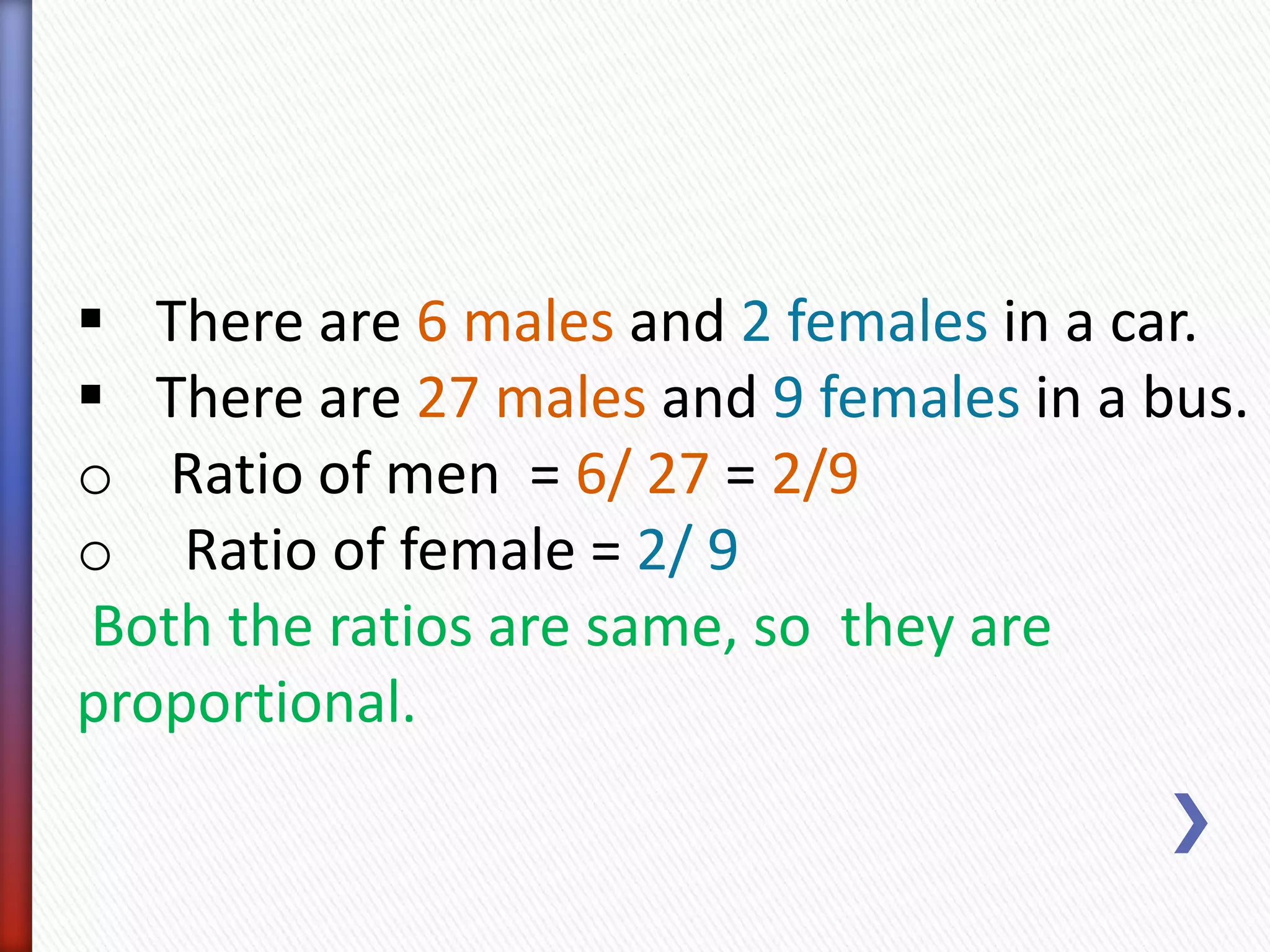 Proportion slide | PPTX