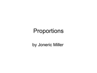 Proportions powerpoint | PDF
