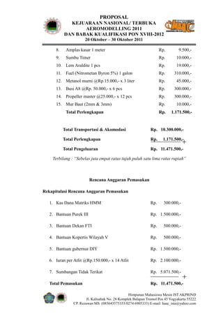 Contoh Proposal | PDF