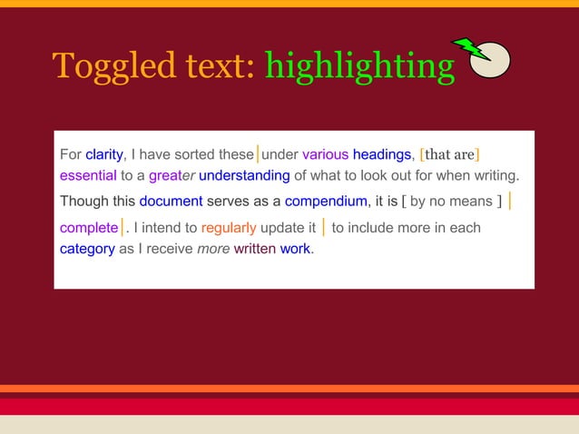Universal colour-coded system for browsers | PPT