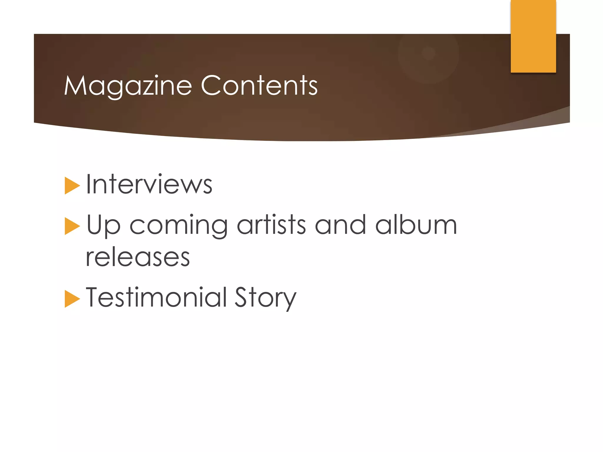 Devotion Magazine Proposal | PPT