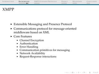 Project Proposal: Internet of Things uxing XMPP | PDF