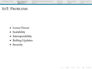 Project Proposal: Internet of Things uxing XMPP | PDF