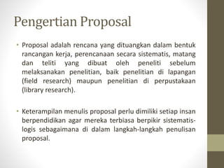 Proposal | PPTX