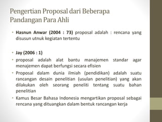 Proposal | PPTX
