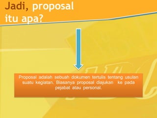 Proposal | PPTX