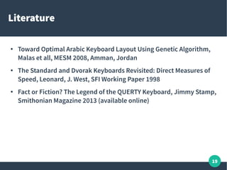 Evolutionary keyboard Layout | PPT