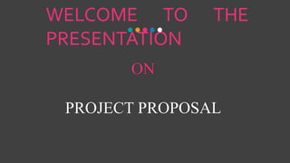 E-commerce proposal | PPTX | Web Development | Internet