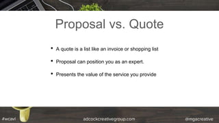 Crafting The Perfect Proposal - WordCamp Asheville 2019 | PPT