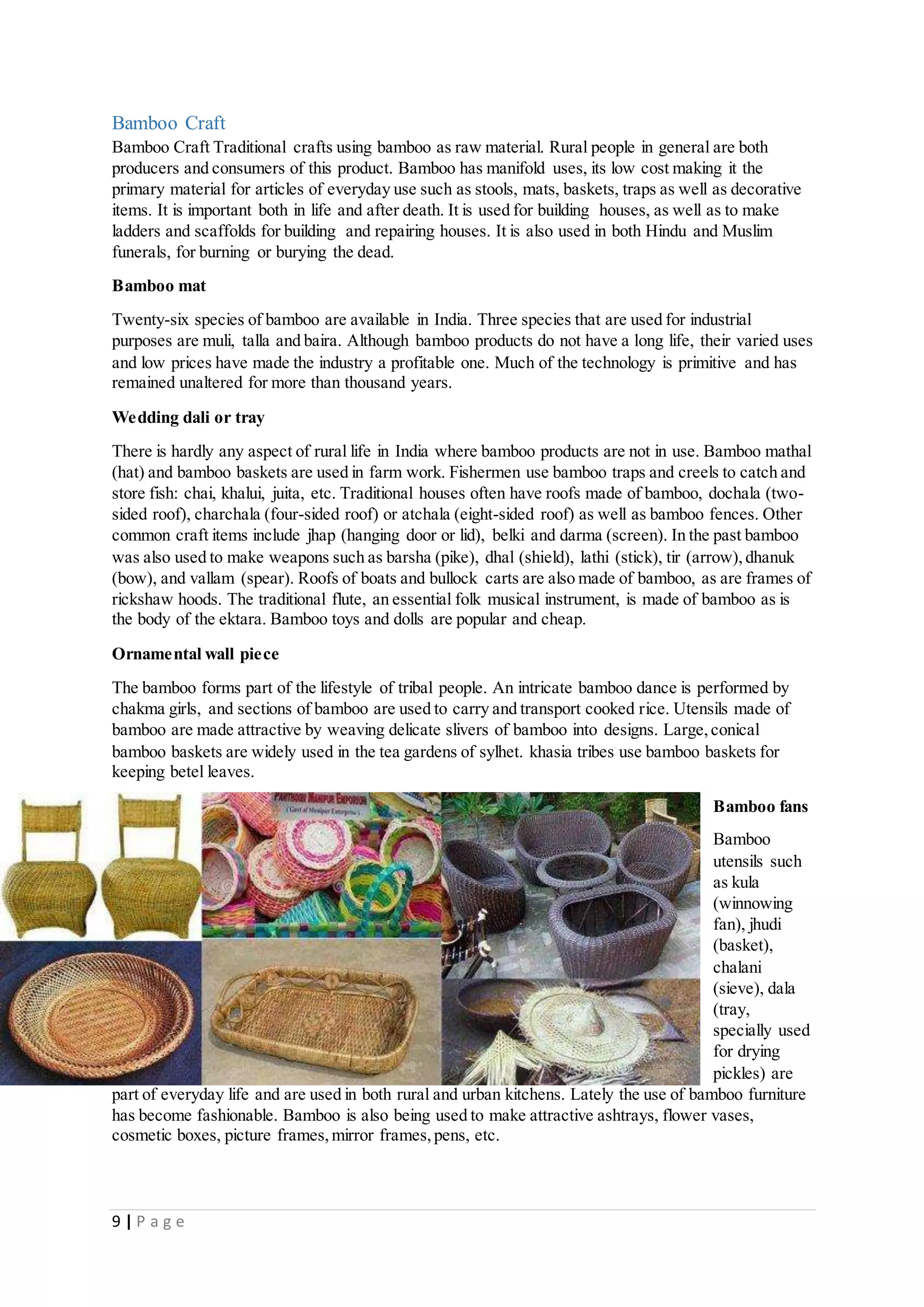 Handicraft Proposal | DOCX