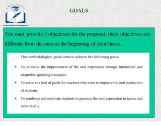 Introduce how to write a proposal for the thesis | PPT
