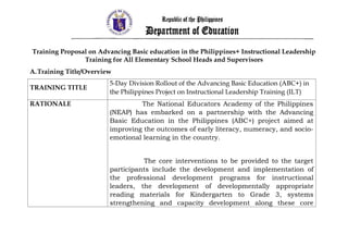 Proposal-BAC plus for Reading Intervention | PPT