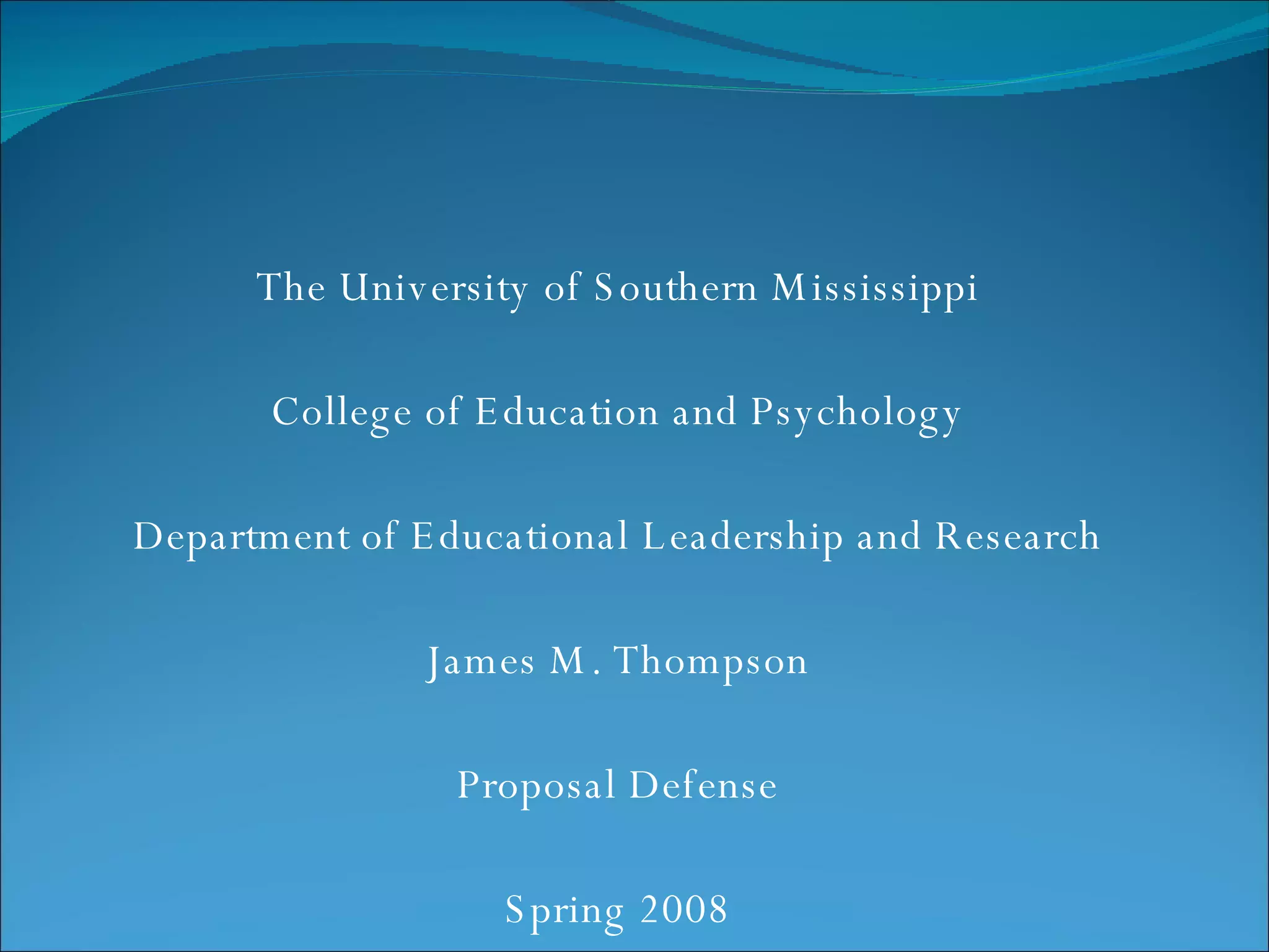 Proposal Defense Power Point | PPT