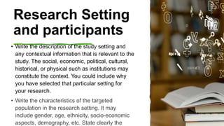 Research Proposal: Format and steps to Follow | PPTX