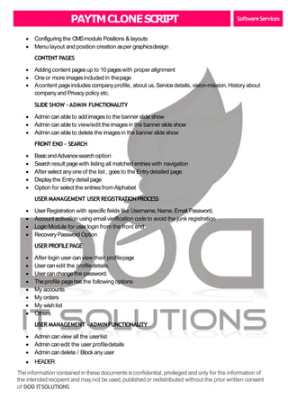 FREERECHARGE CLONE | WEBSITE SCRIPTS | PPTX